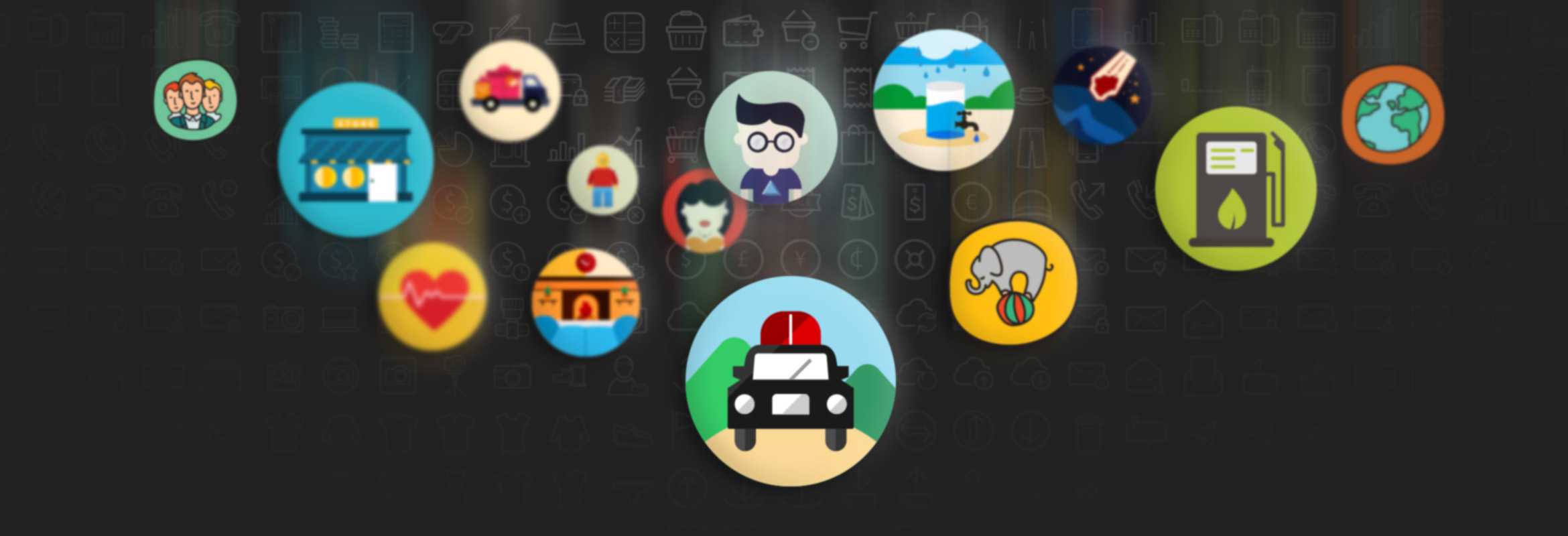 16,500 Icons the biggest vector bundle for websites and applications. 16,500 Icons the biggest vector bundle for websites and applications.