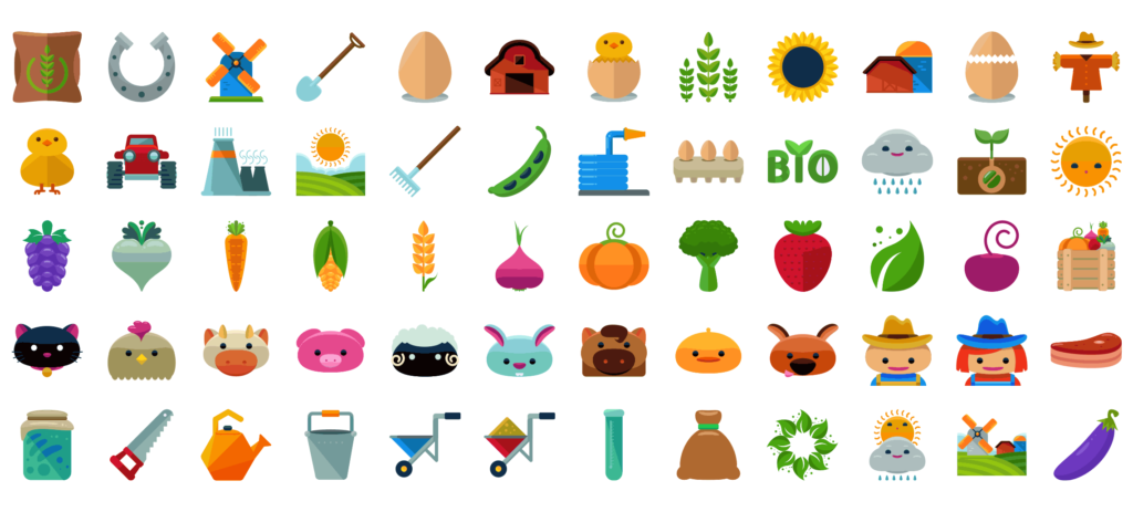 3000 Flat Icons in Sketch, Illustrator, SVG and PNG