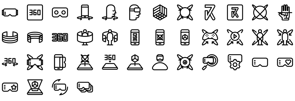 7,000 Native line icons pack - Round Icons Premium