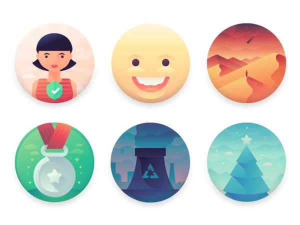 Round Icons - 45,000 Premium Icon Packed in One Bundle Flat Line Glyph