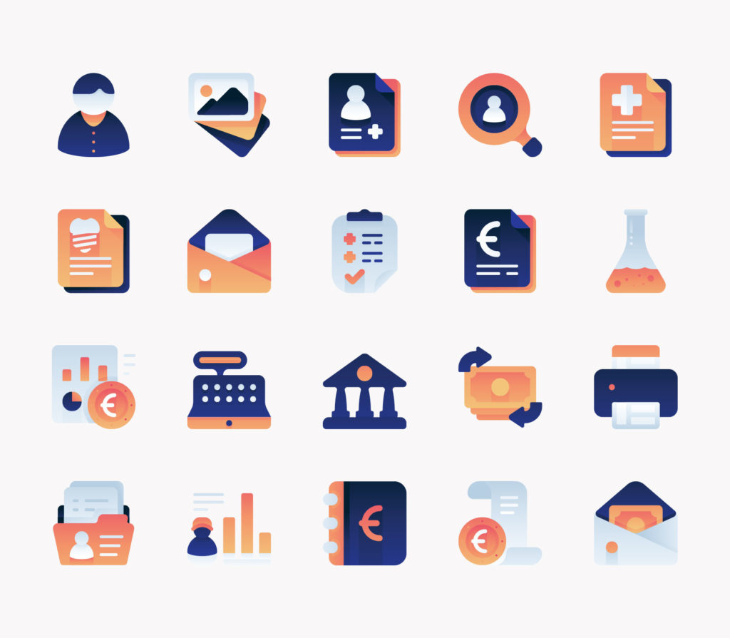 Order custom icons designed for your brand online
