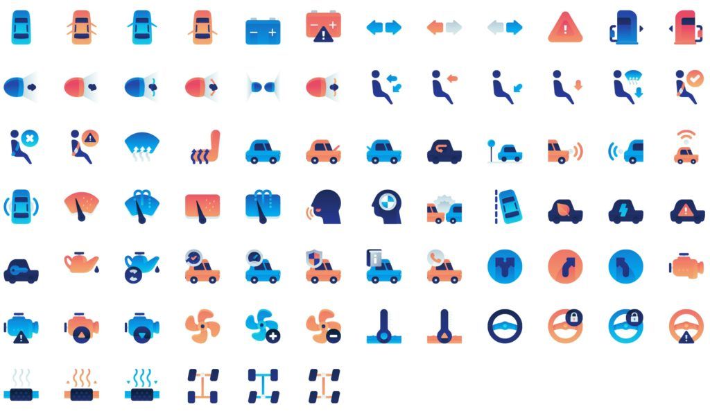 Gradient Icons Pack - 1000 Modern icons for websites and apps