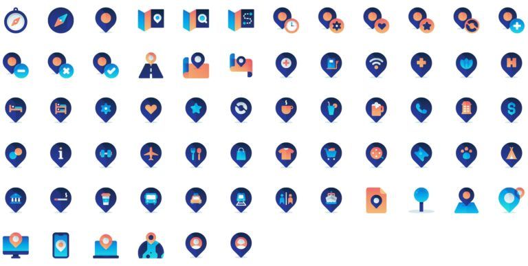 Gradient Icons Pack - 1000 Modern icons for websites and apps