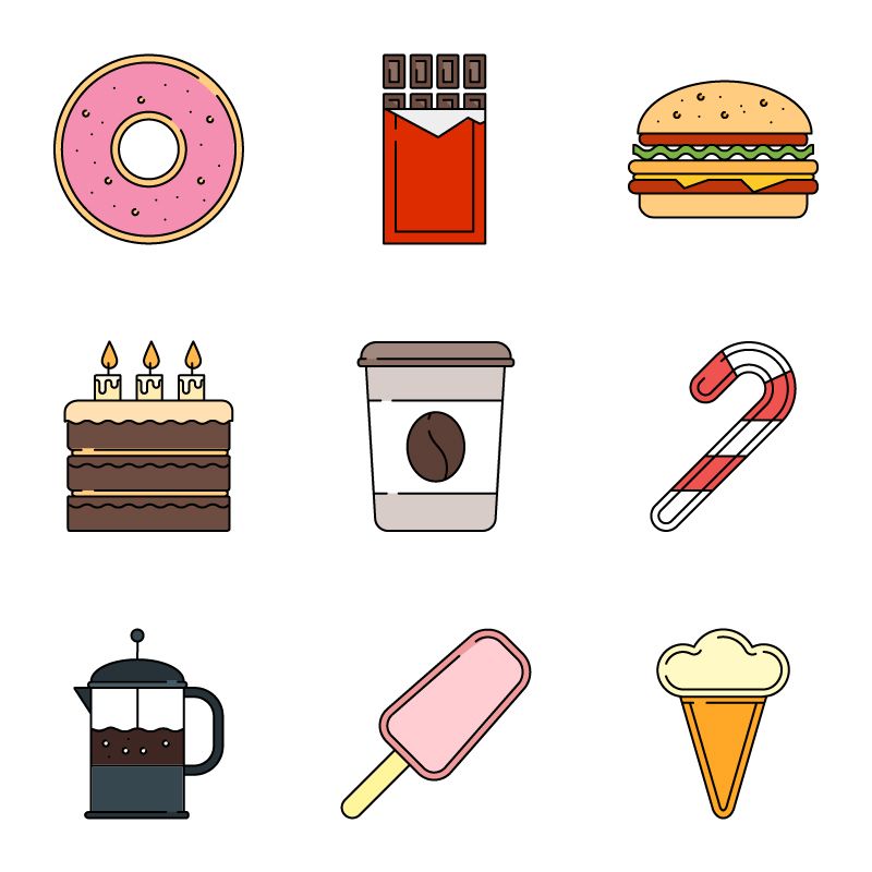 7000 Vector responsive icons pack on Round Icons Premium